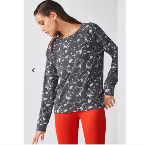 Fabletics | Sweaters | Nwt Fabletics Burnout Sweatshirt | Poshmark